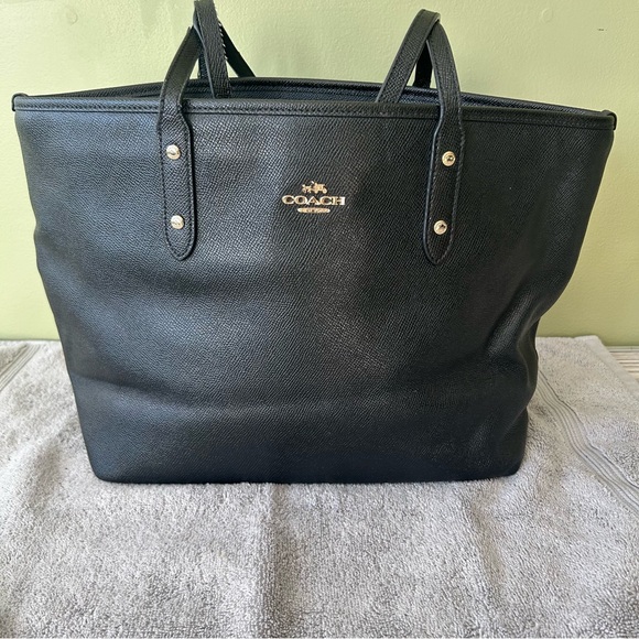Coach | Bags | Coach Black Tote Bag | Poshmark